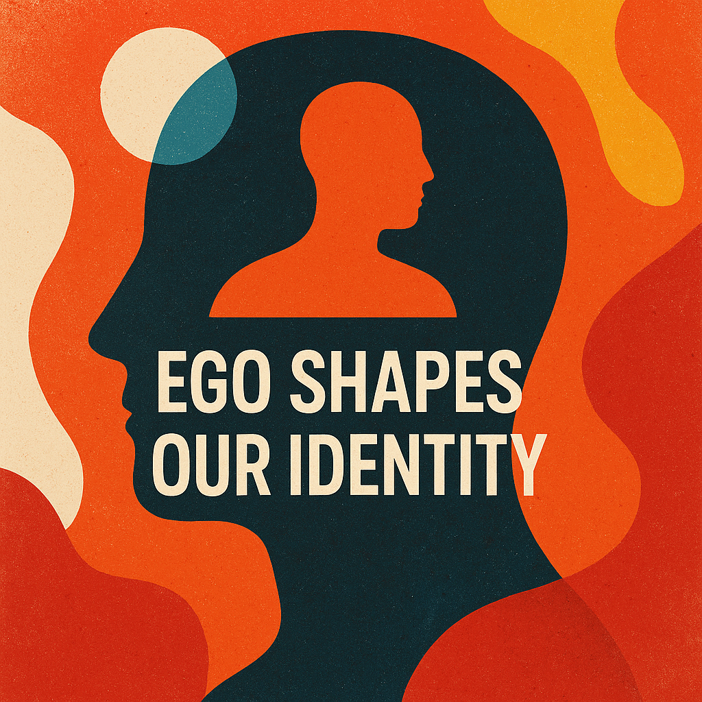 How does the ego shape our sense of identity?